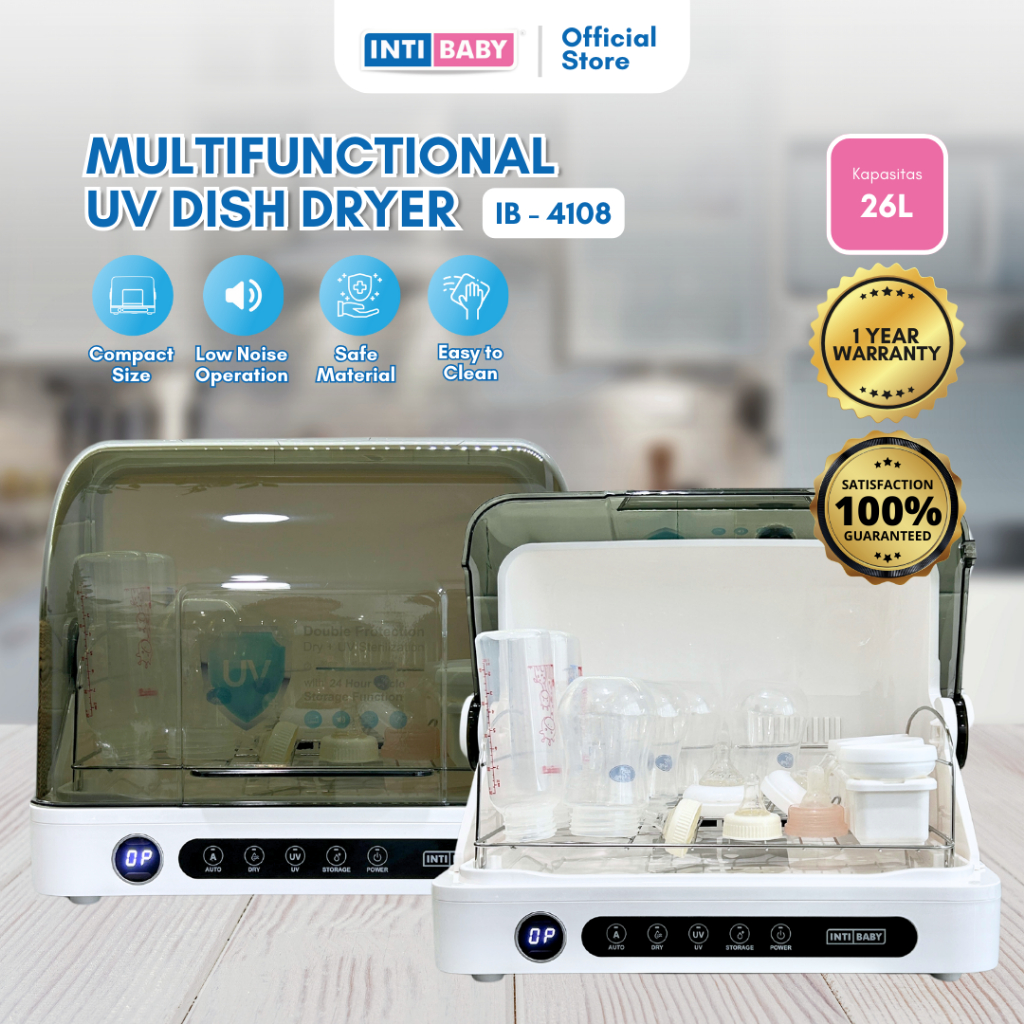 Jual INTI BABY - Multifunctional UV Sterillizer & Dish Dryer 26L 250W - Sterillizer Botol Bayi ...