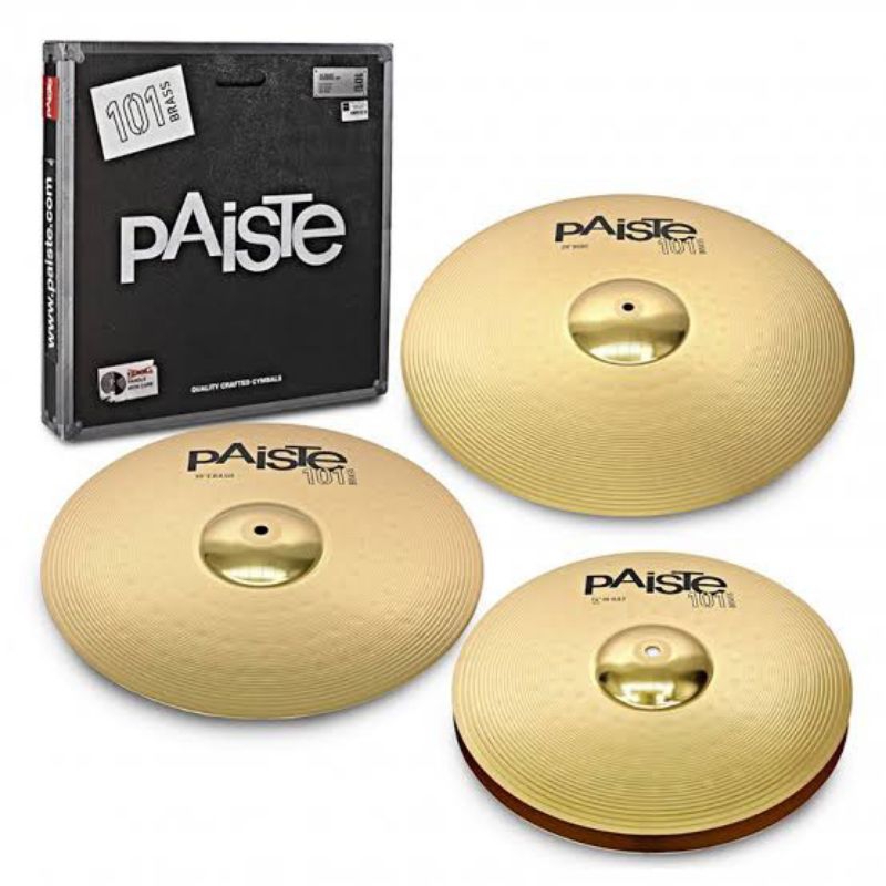 Jual SIMBAL DRUM PAISTE 101 ORIGINAL FULL SET PAISTE101 | Shopee Indonesia