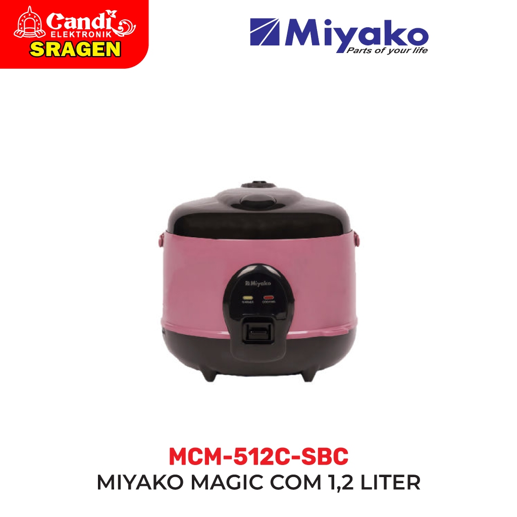 Jual MIYAKO Magic Com 1,2 Liter - MCM-512C-SBC | Shopee Indonesia