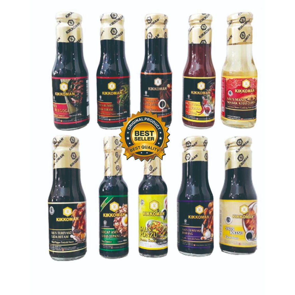 Jual Kikkoman Sauce 300gr / Saus Kikkoman All Varian / HALAL - KIKKOMAN ...