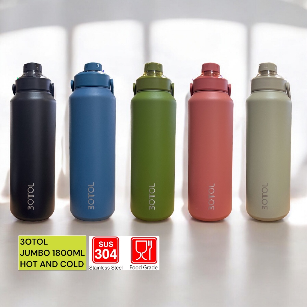 Jual Termos Tempat Minum Botol Stainless Vacuum 3OTOL - Jumbo 1800 dan ...