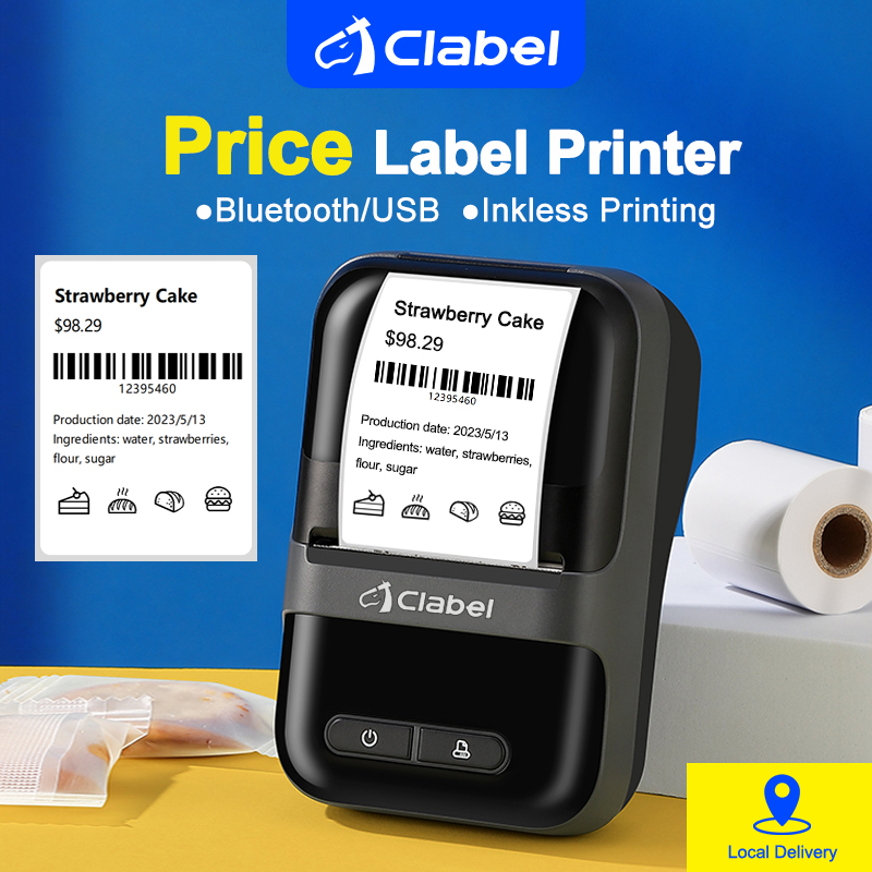 Jual CLABEL 220B Thermal printer Label printer Receipt printer ...