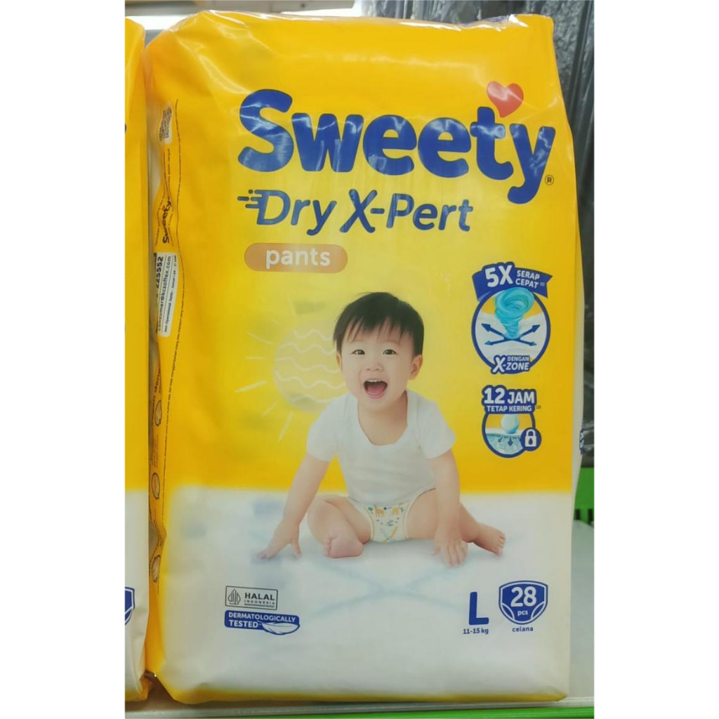 Jual Sweety Bronze Dry expert NB44 S36+2 M32 L28 XL24 XXL24 popok bayi ...