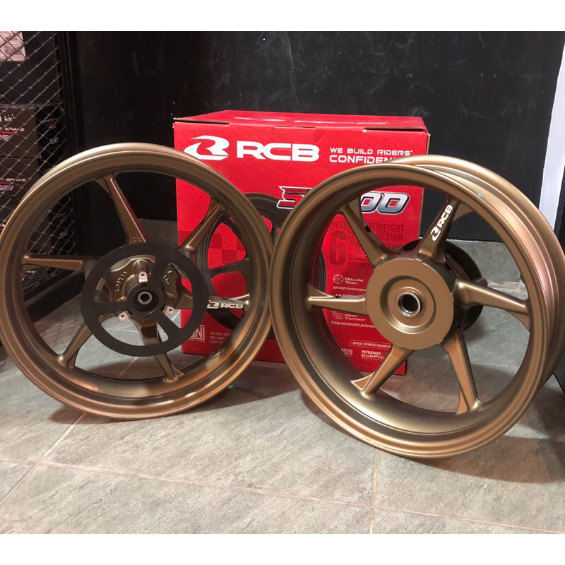 Jual VELG RCB ALL NEW NMAX / NMAX SP500 PALANG 6 DARK BRONZE 300 350 13 ...