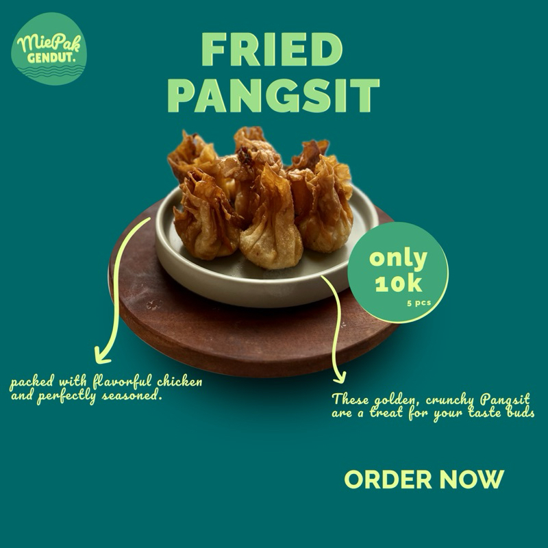 Jual Pangsit Ayam | Fried crispy chiken pangsit | Frozen | Shopee Indonesia