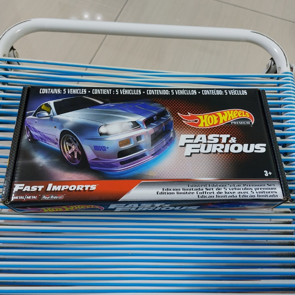 Jual Hotwheels Car Culture Fast & Furious Fast Import BOX set complete ...