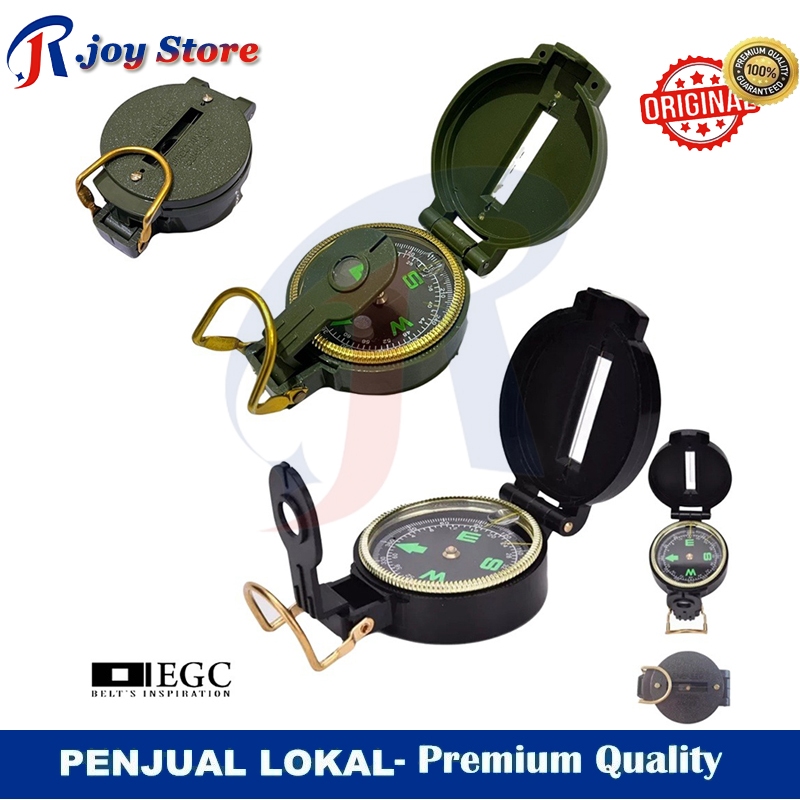 Jual Kompas lensatic plastik / kompas petunjuk arah mata angin / kompas ...