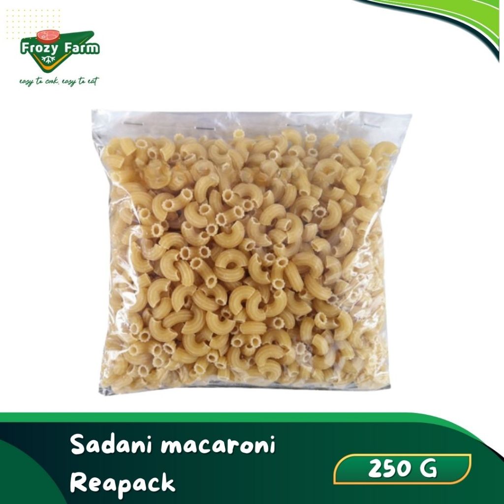 Jual Sedani Macaroni Repack 250 Gram | Shopee Indonesia