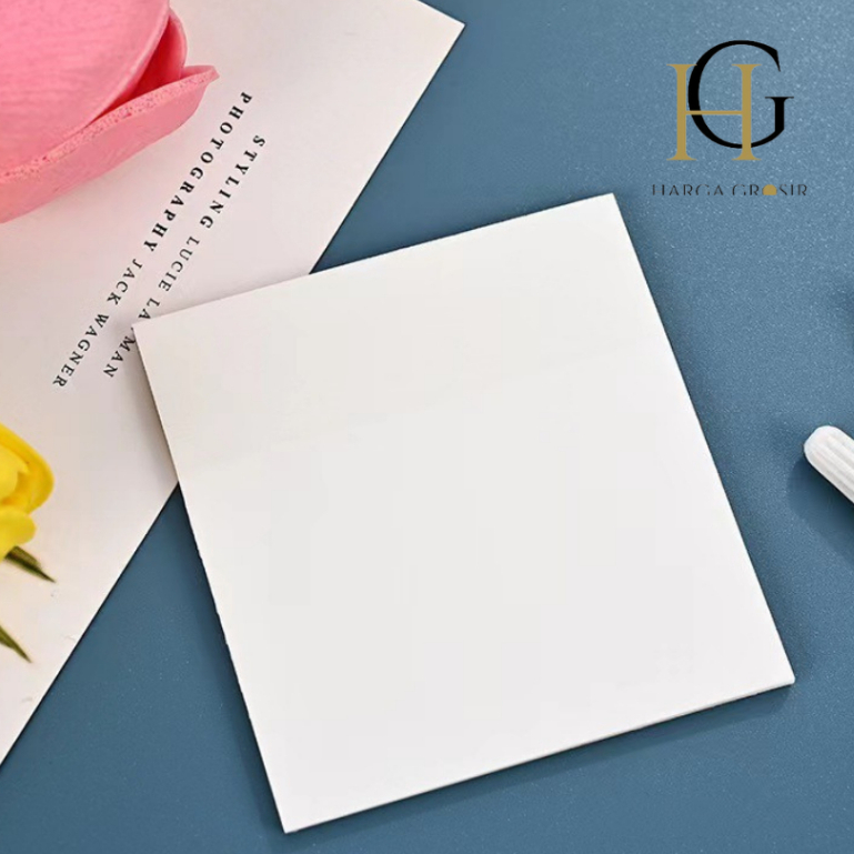 Jual Sticky notes BENING stiker tempel transparant alat tulis kantor ...