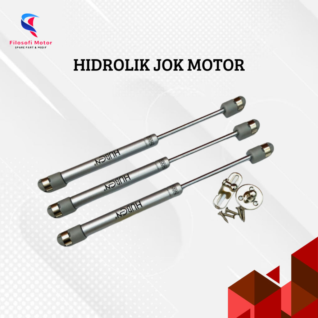 Jual Engsel Hidrolik/Gas spring Lemari dan Jok Motor Huben GS-100 ...