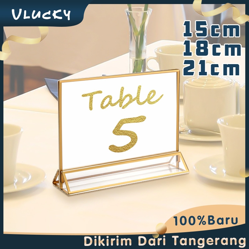 Jual Display Menu Akrilik Standing Acrylic / Holder Brosur Ukuran A4 ...