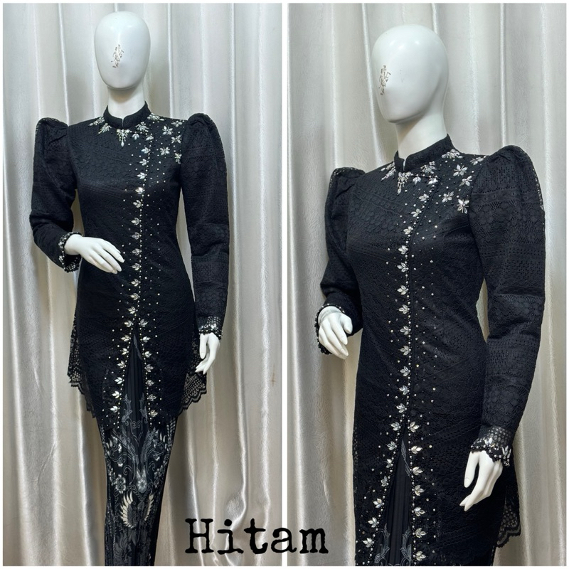 Jual kebaya brokat vania payet model terbaru | Shopee Indonesia