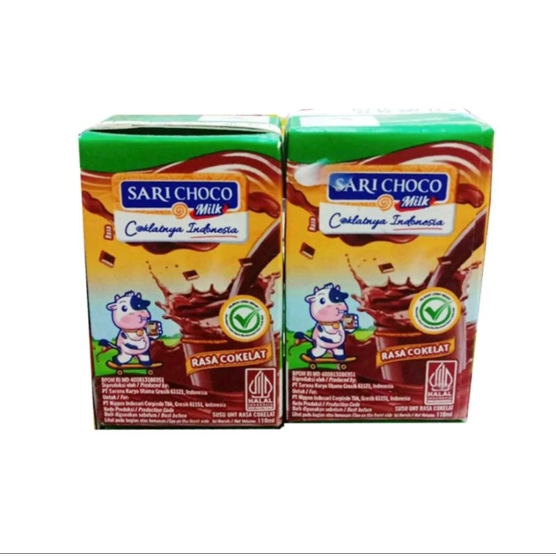Jual Sariroti Milk / Sari Choco Milk 110 ml 1 Dus 40 Pcs | Shopee Indonesia