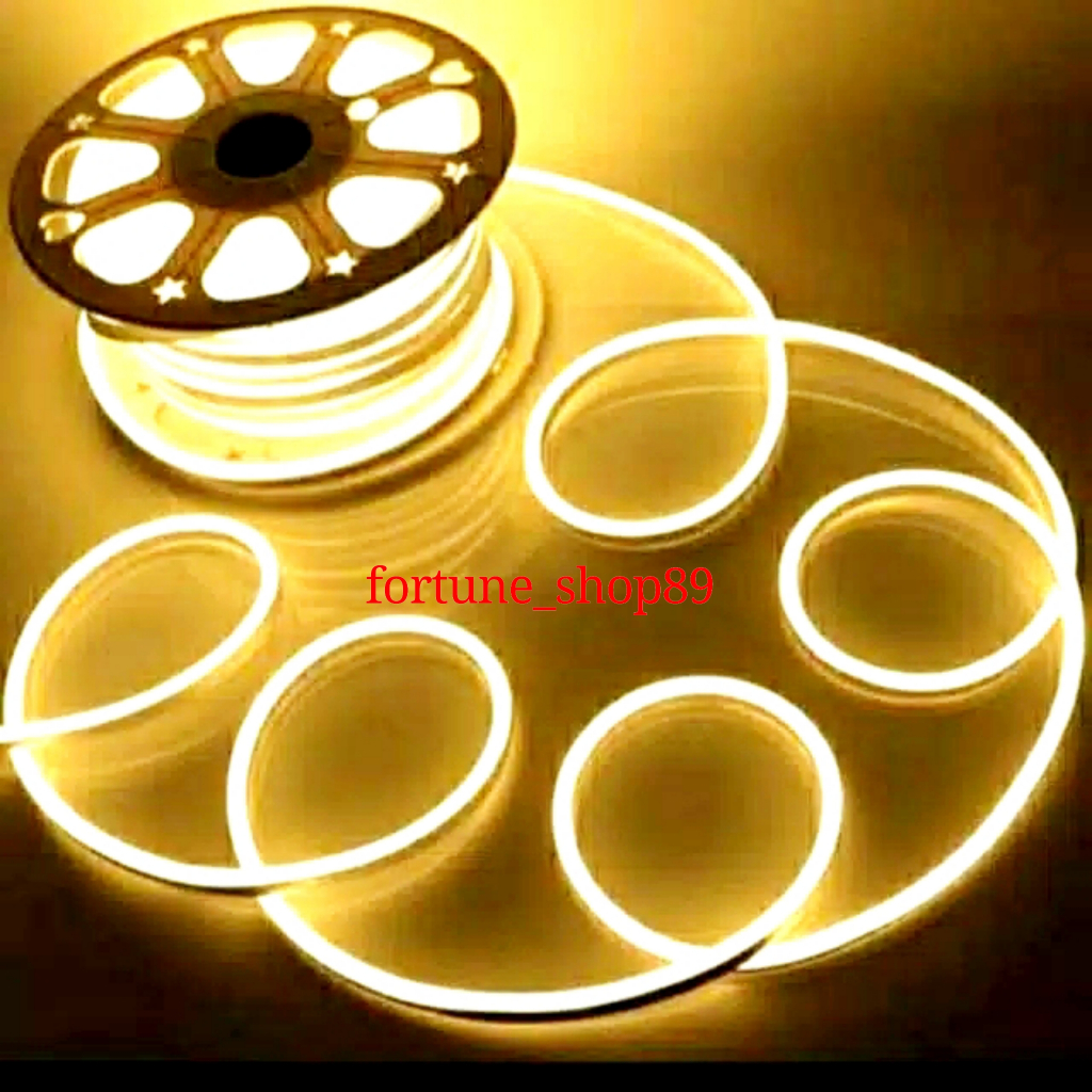 Jual PAKET LAMPU 15M - 19M (INCLUDED SOCKET) Lampu Neon Flex Led Selang ...