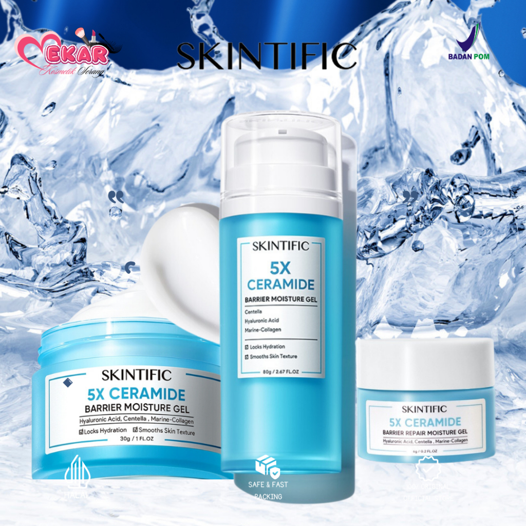 Jual SKINTIFIC - 5X Ceramide Skin Barrier Repair Moisturize Gel 30g ...