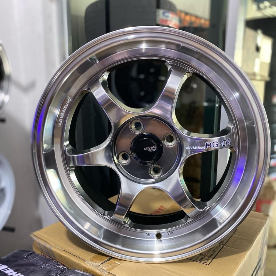 Jual velg mobil ADVAN RG D2 R16 lebar 7 velg ring 16 jazz yaris city ignis | Shopee Indonesia