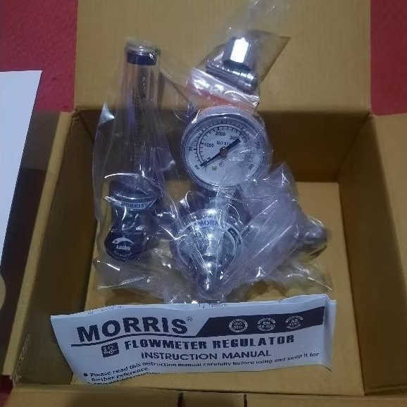 Jual morris regulator argon 101 25fl Flowmeter regulator morris 101 FL ...