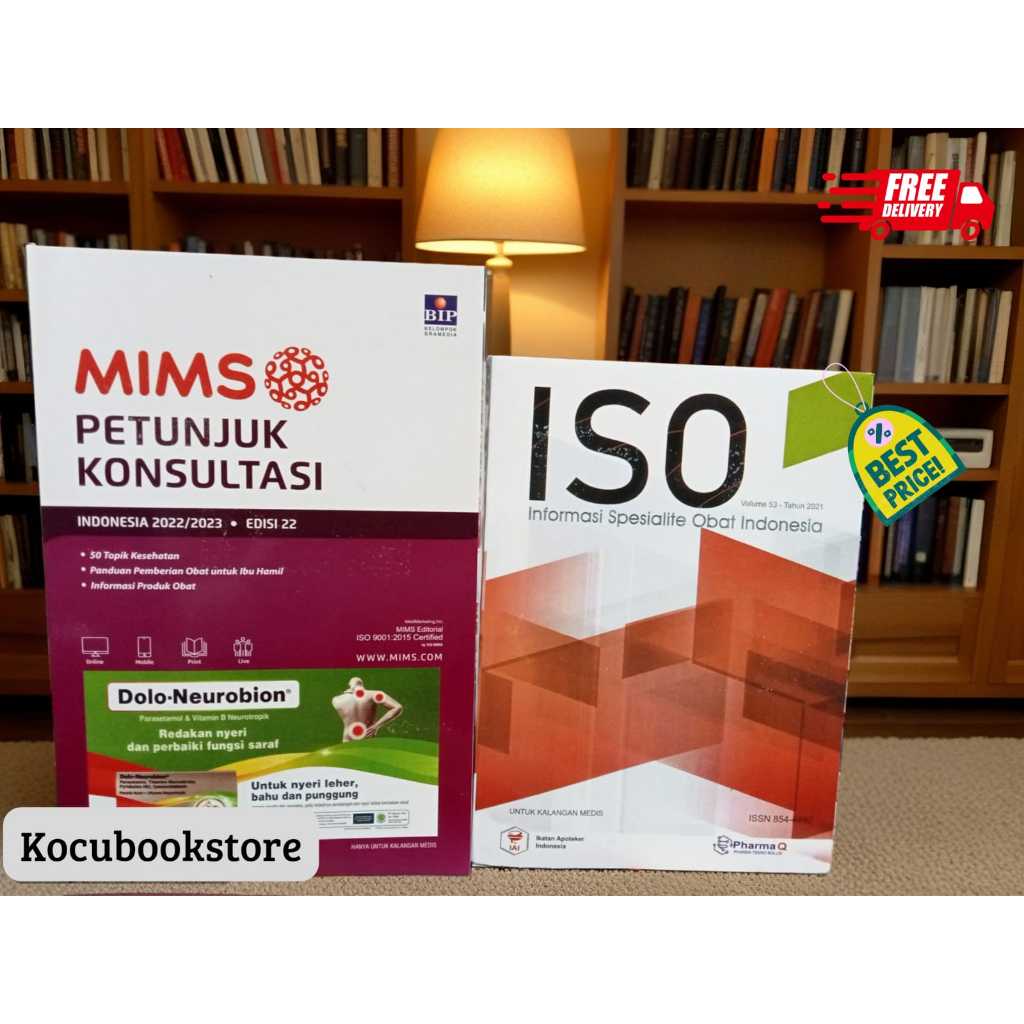 Jual Paket Buku Farmasi ISO & MIMS Edisi Terbaru | Shopee Indonesia