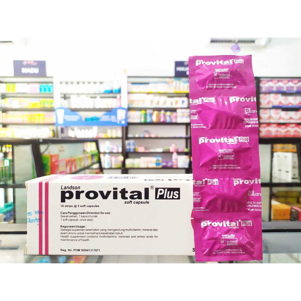 Jual Provital Plus Multivitamin | Shopee Indonesia