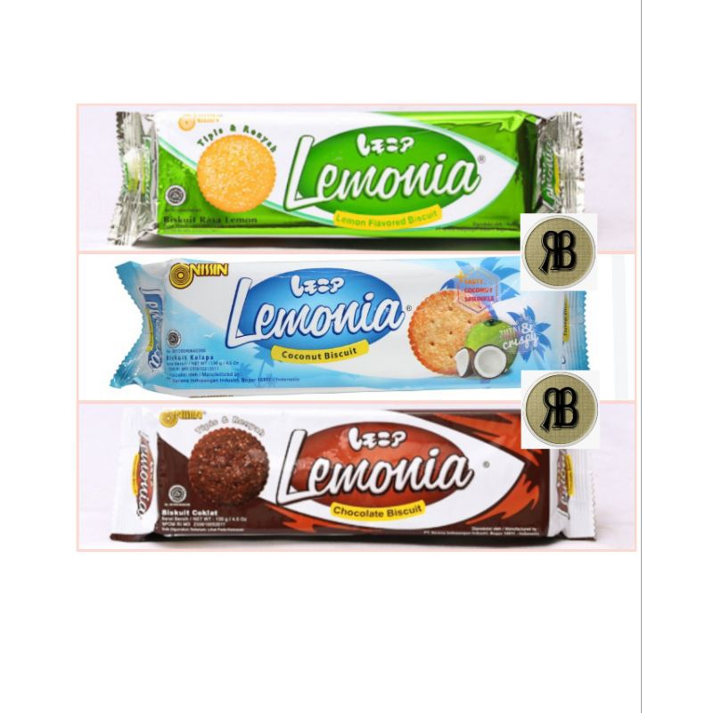 Jual Biskuit Nissin Lemonia Pack 130gr lemon snack | Shopee Indonesia
