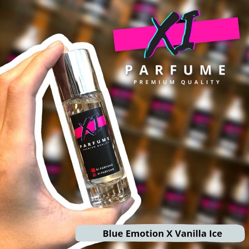 Jual Xi Parfume Blue Emotion X Vanilla Ice | Shopee Indonesia