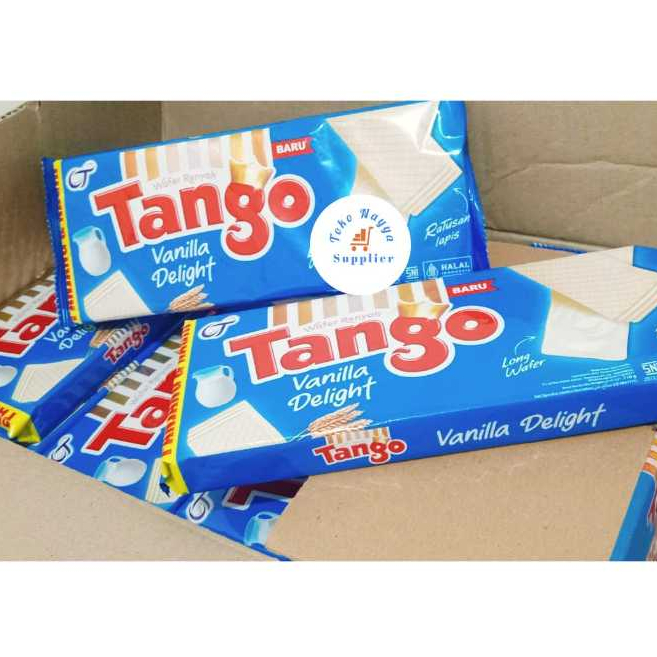 Jual Wafer Tango Vanilla Delight 110 gram | Tersedia harga per Dus ...