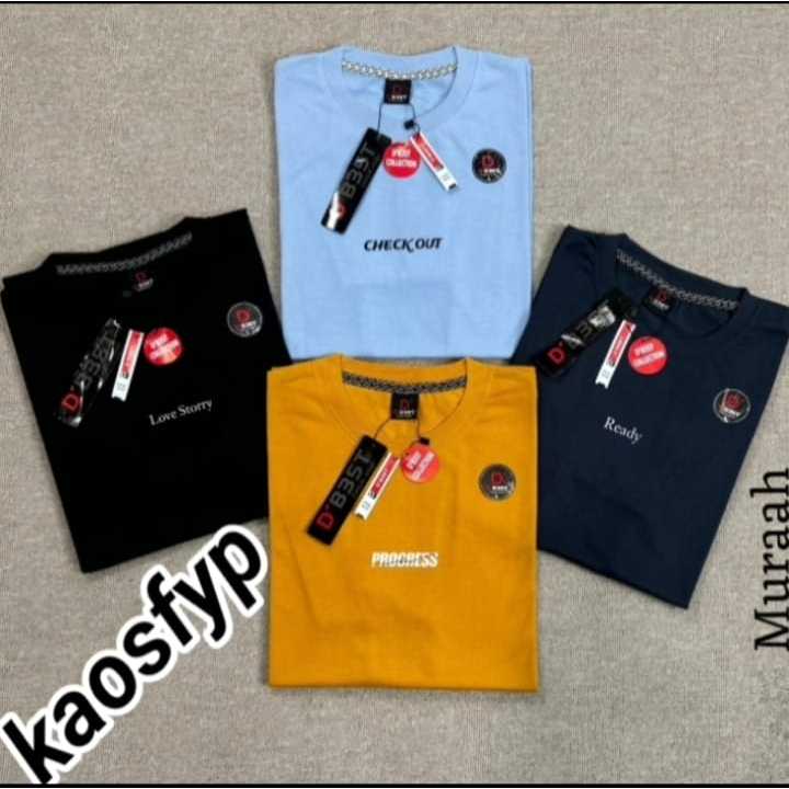 Jual Paketan Kaos Distro Pria Dewasa 4Pcs 100Ribu MixBrand D'B35T ...