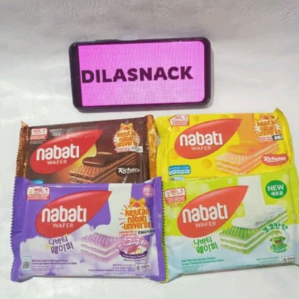 Jual wafer nabati 34 gr 5PCS wafer nabati 2000 keju nabati goguma wafer ...