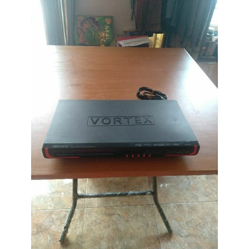 Jual MASIH READY DIJUAL DVD PLAYER VORTEX DS-K880 UDAH BISA USB MIC NORMAL TIDAK ADA REMOT ...
