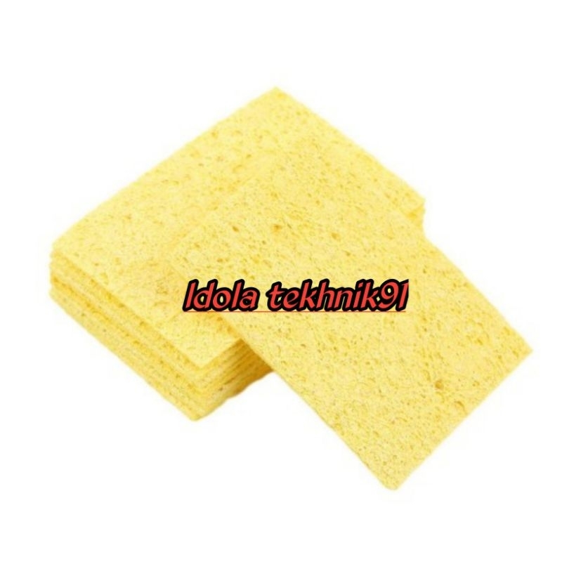 Jual Busa Pembersih Mata Solder Atau Sepon Solder/ Sponge Solder Kecil ...