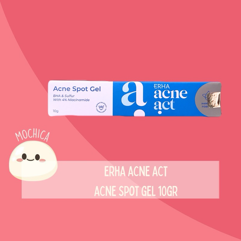 Jual Erha Acne Act Spot Gel 10gr BHA Sulfur with 4% Niacinemide ...