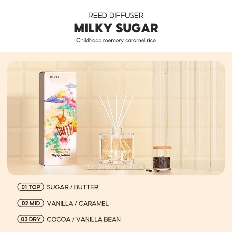 Jual KKV - Alba Sol Reed Diffuser / Pengharum Ruangan 45ml | Shopee ...