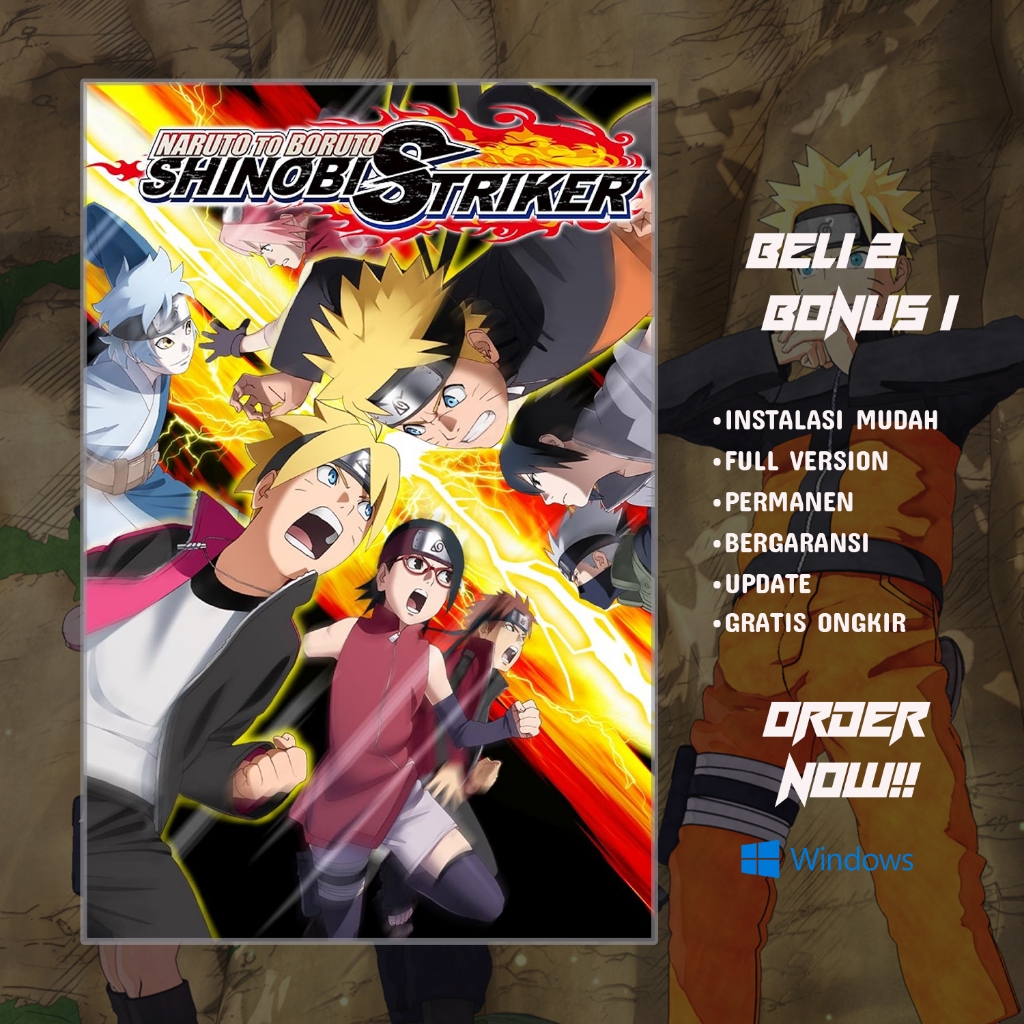 Jual Naruto to Boruto Shinobi Striker | GAME PC - LAPTOP | Shopee Indonesia