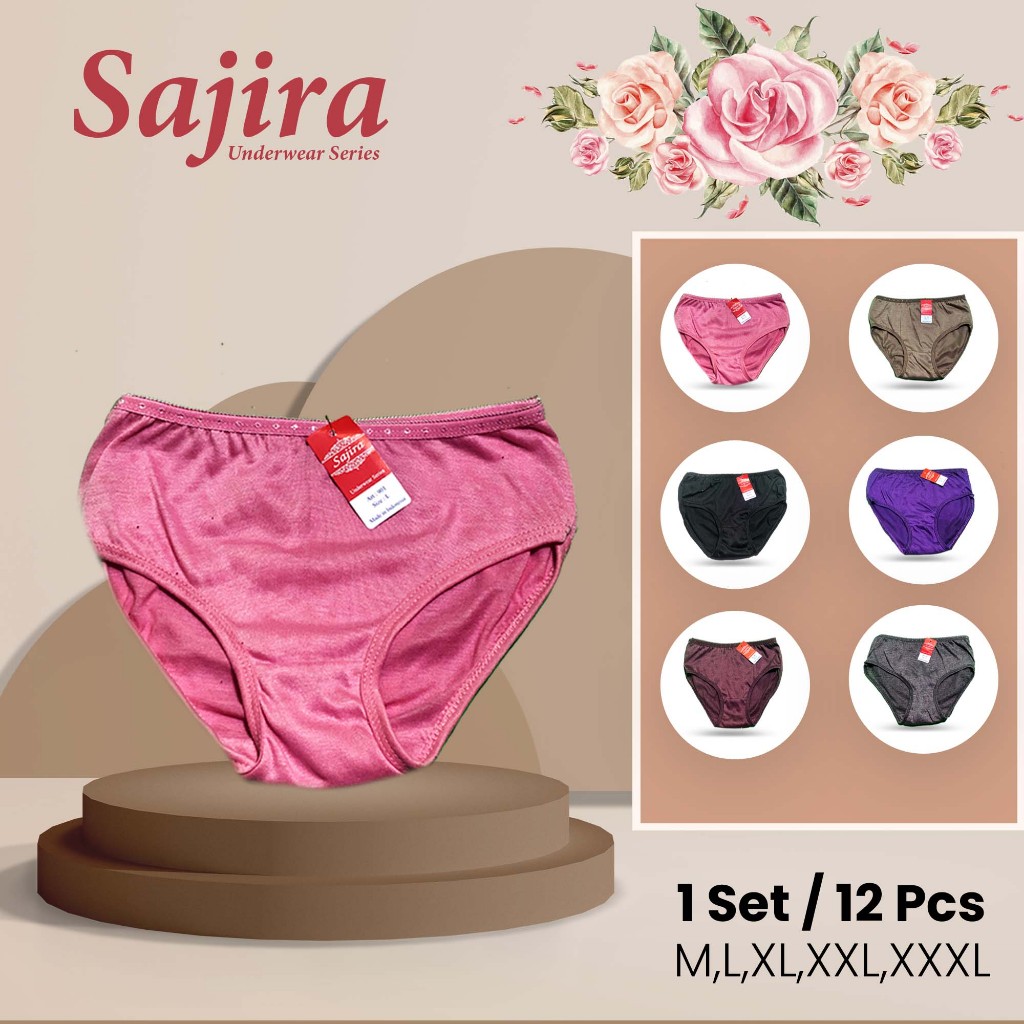 Jual Sajira - Celana Dalam Wanita 6 pcs Nyaman,Murah, Stylish, dan Pas ...