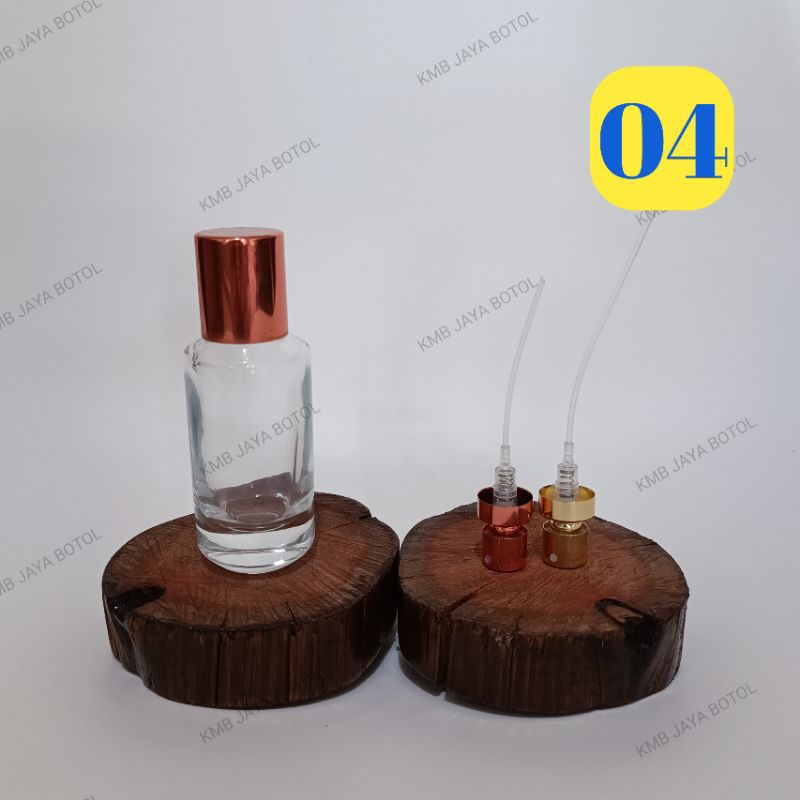 Jual BOTOL KACA PARFUM MANCERA 30 ML PRESS ISI 60 PCS, BOTOL PARFUM ...