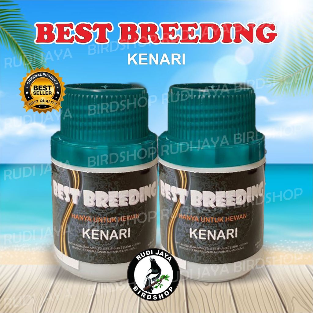 Jual BEST BREEDING 40ML KHUSUS KENARI VITAMIN OBAT TERNAK BREEDING ...