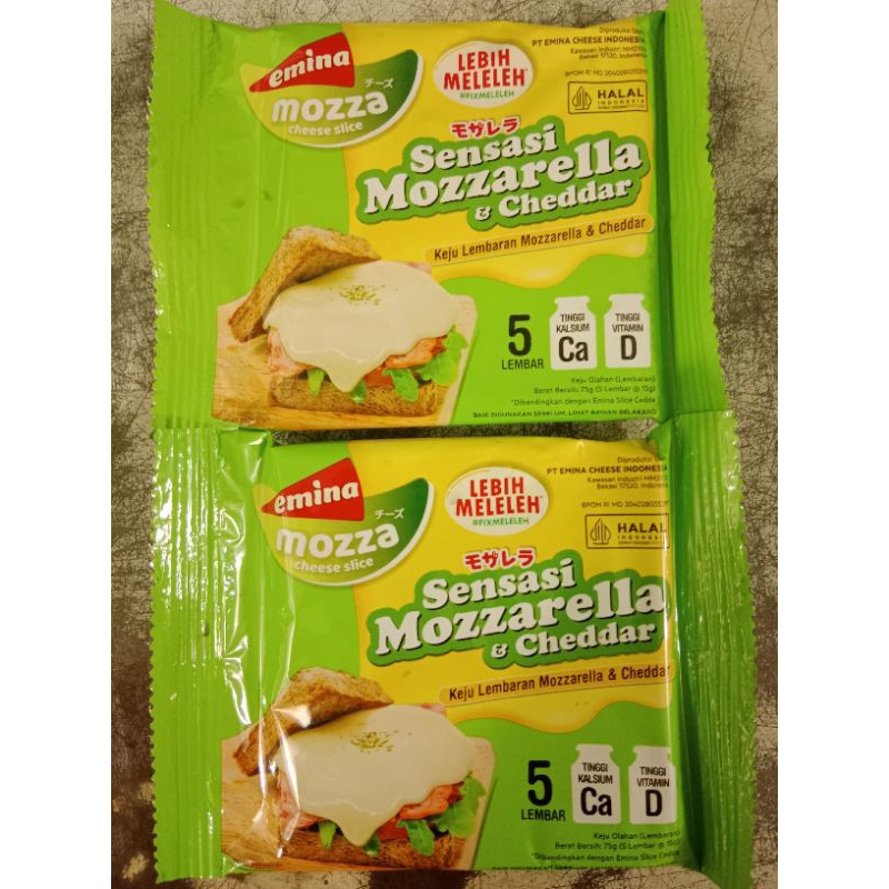 Jual Emina mozza cheese slice (isi 5 lembar) | Shopee Indonesia
