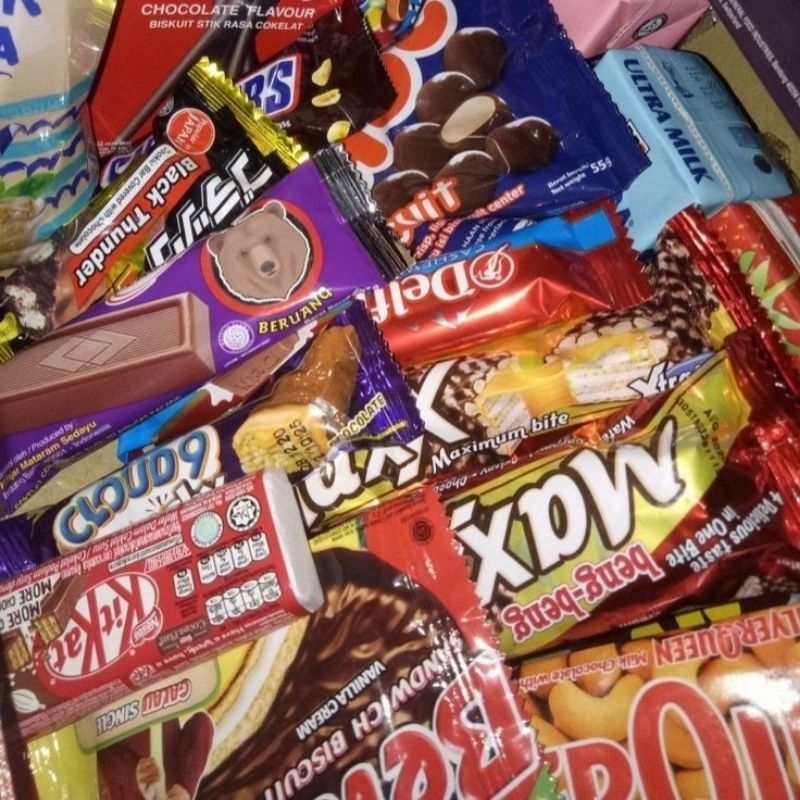 Jual Snack Jajanan Biskuit Wafer Permen Manis Gurih Asin Murah Meriah ...