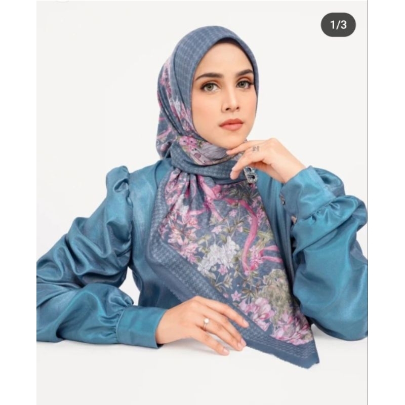 Jual New buttonscarves al aqsa series ( blu jay ) | Shopee Indonesia