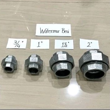 Jual watermur besi 3/4 water mur galvanis 0.75" watermor galvaniz ...