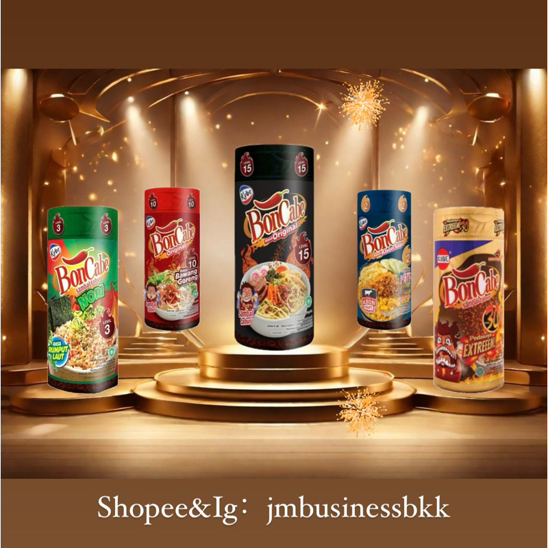 Jual Bubuk Boncabe level 3 10 15 30 50 Max End Bon Cabe Bumbu Rujak ...