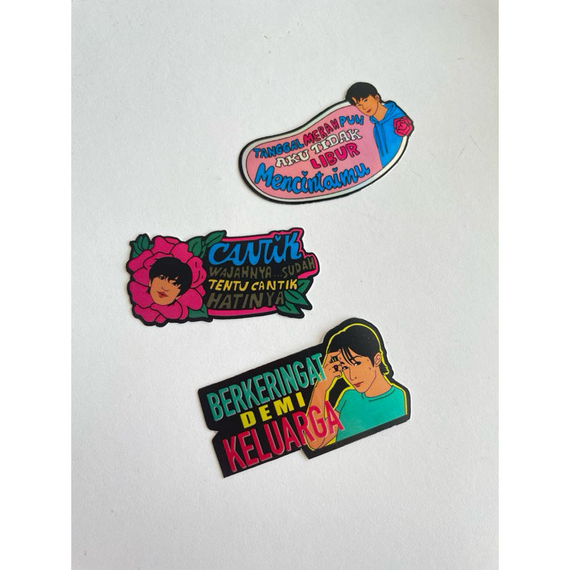 Jual Stiker Angkot - Mark & Haechan NCT Holographic Finish | Shopee ...