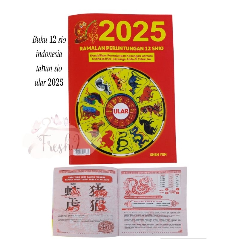 Jual buku sio indonesia 2025 sio ular / buku ramalan | Shopee Indonesia
