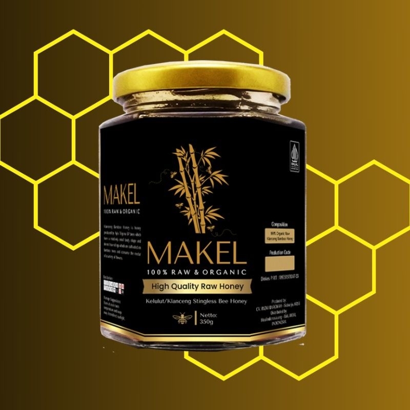 Jual Makel - Madu Mentah Klanceng, 100% Madu Asli dan Organik 350gr | Shopee Indonesia