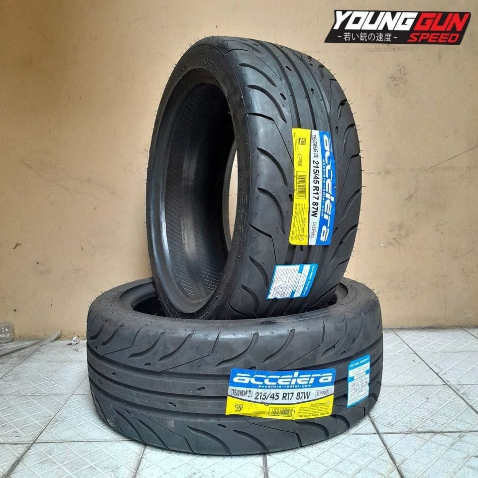 Jual Ban mobil sport 215 45 R17 accelera free pasang balancing | Shopee ...