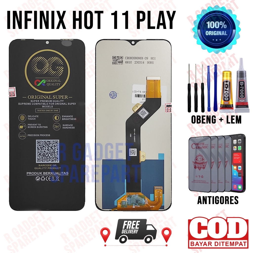 Jual Lcd Infinix hot 11 Play Original OEM Quality Lcd Touchscreen ...