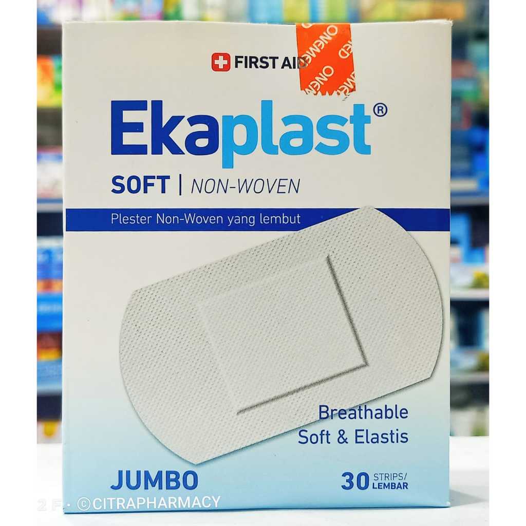 Jual Ekaplast Soft Non-Woven 𝟏 𝐊𝐎𝐓𝐀𝐊 𝐈𝐒𝐈 𝟑𝟎 𝐋𝐄𝐌𝐁𝐀𝐑 - Plaster Luka Jumbo ...