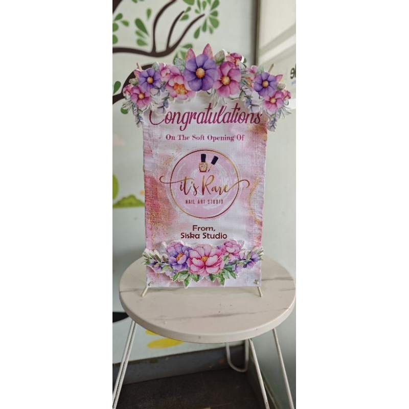 Jual Papan Bunga Mini/Papan Bunga Meja | Shopee Indonesia