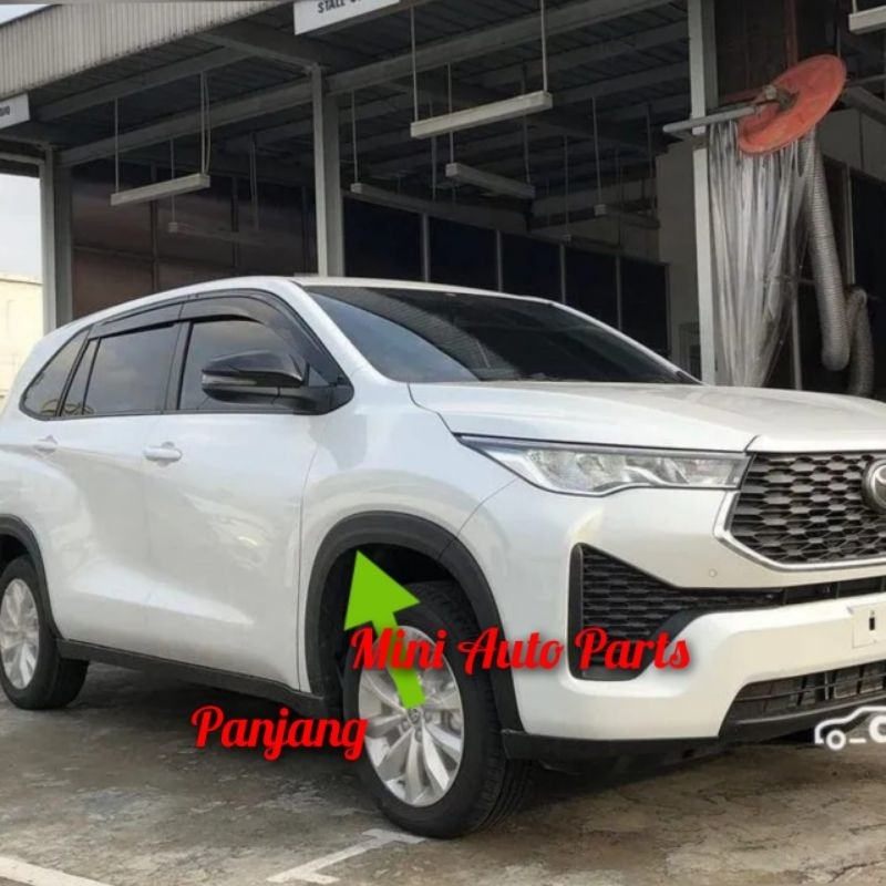 Jual Bodykit OVER Fender MOULDING Depan KANAN Innova ZENIX Original ...