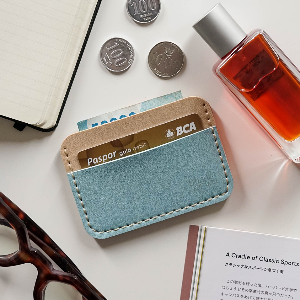 Jual Dompet Kartu Kulit Custom / Astrid Cardcase By TMADE / Cardcase ...